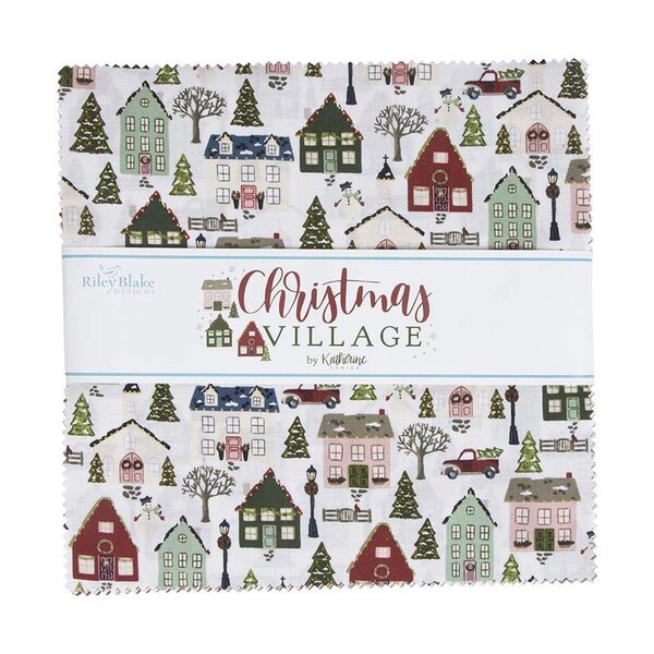 Christmas Village by Riley Blake - Etsy