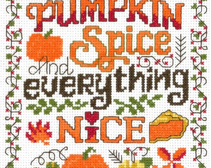 Imaginating Ursula Michael Cross Stitch Pattern PUMPKIN SPICE - Etsy