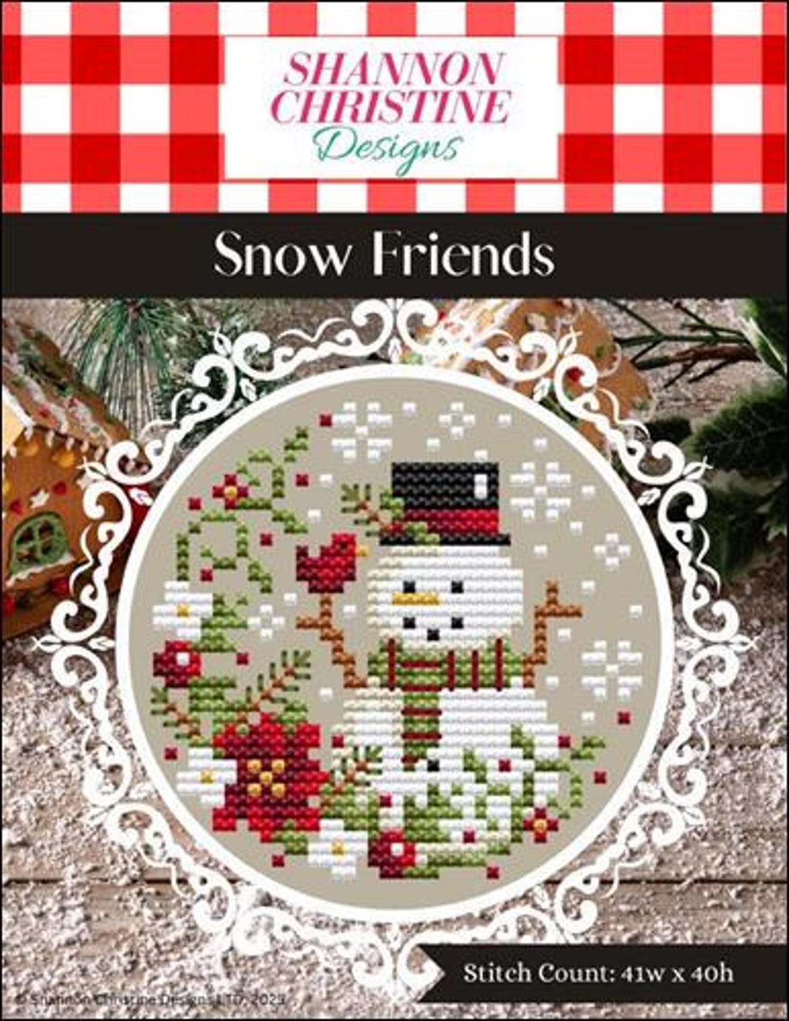Shannon Christine Snow Friends Cross Stitch Pattern - Winter Cross ...