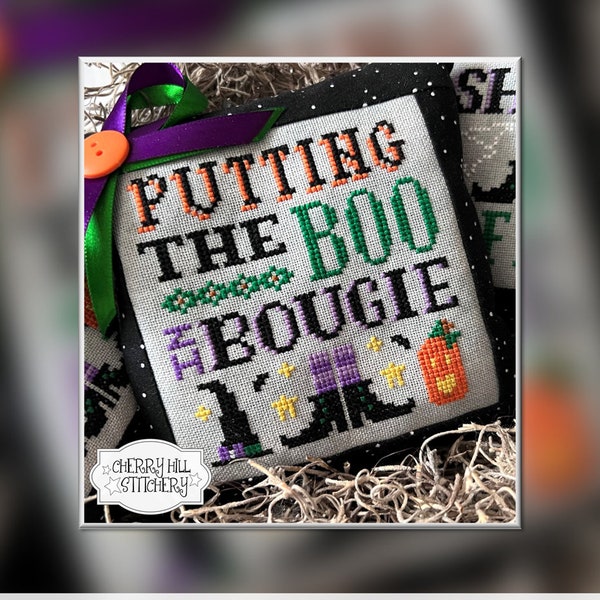 Boo Cross Stitch Pattern - Etsy