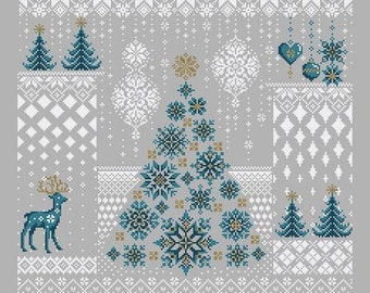 Shepherd's Bush MERRY NOTES Cross Stitch Pattern - Etsy