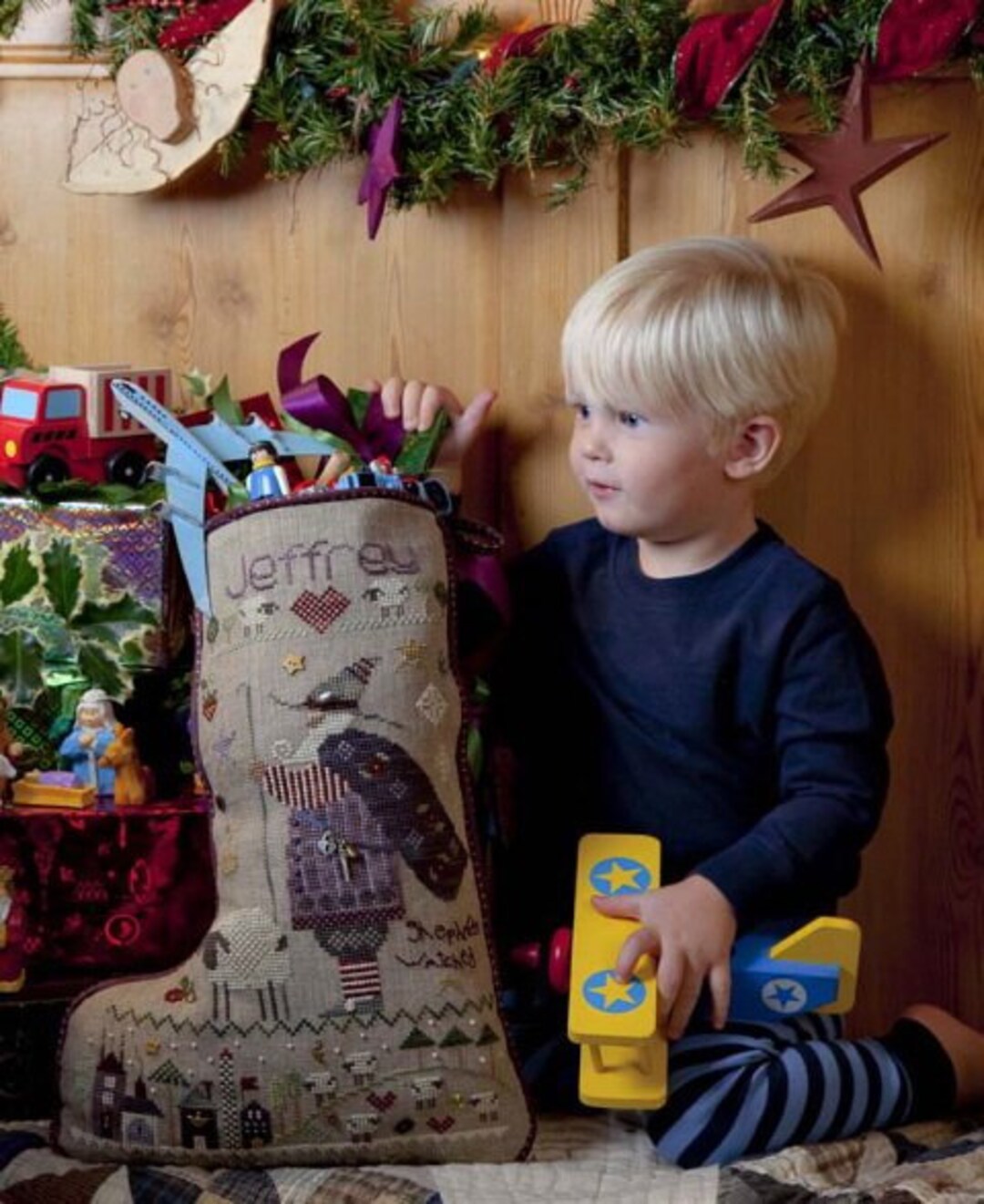 Shepherd's Bush Cross Stitch Pattern JEFFREY STOCKING - Etsy