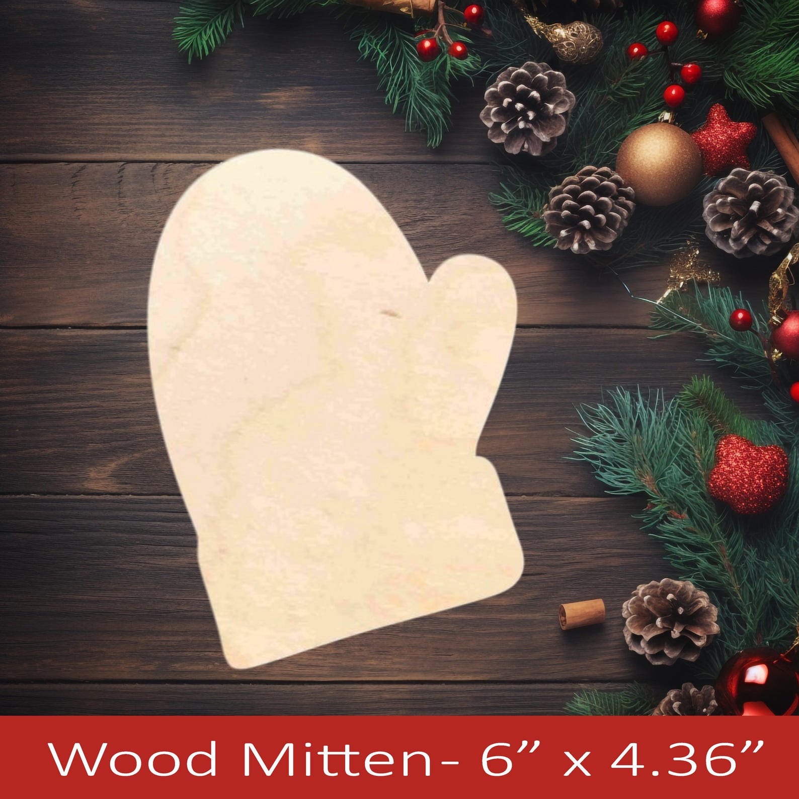 Anabella's Wood Mitten BELLABOARDS™ ~ Wood Mitten Shape for Cross ...