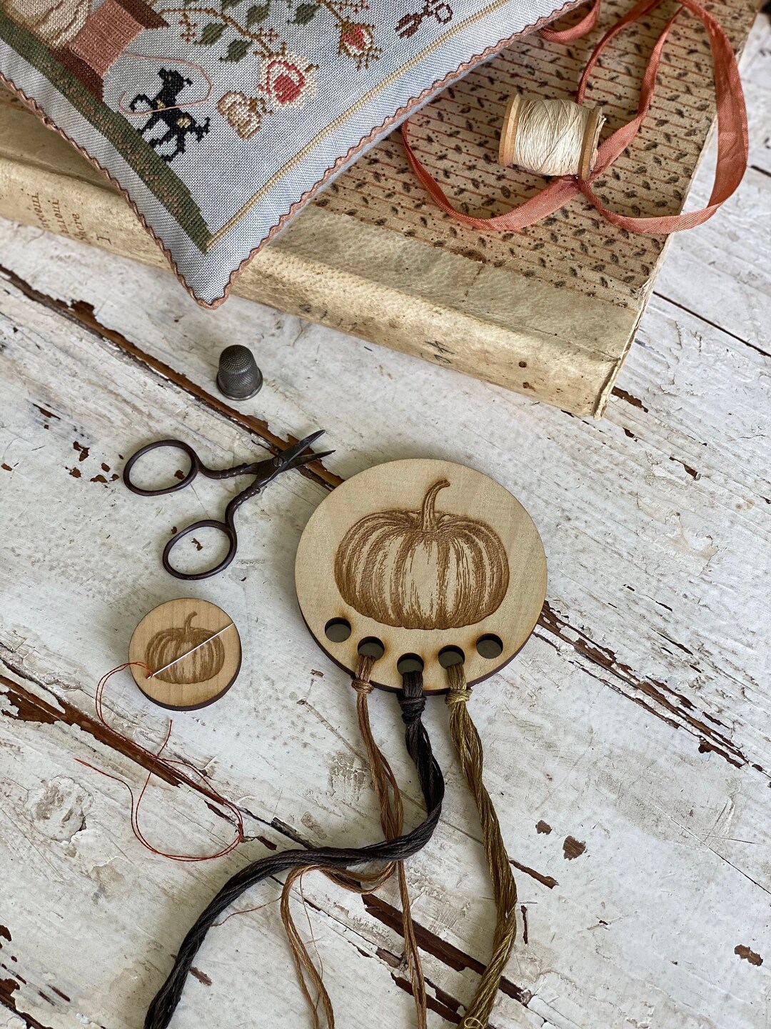 Stacey Nash Designs PUMPKIN THREAD BOARD Cross Stitch Pattern - Etsy