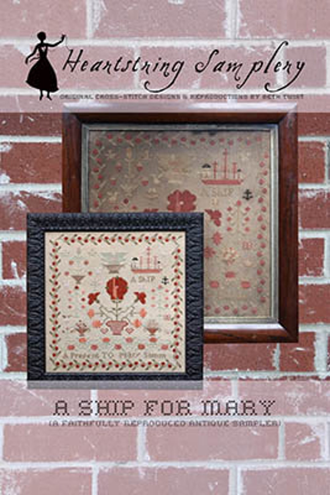 Heartstring Samplery A Ship for Mary Cross Stitch Pattern Heartstring ...