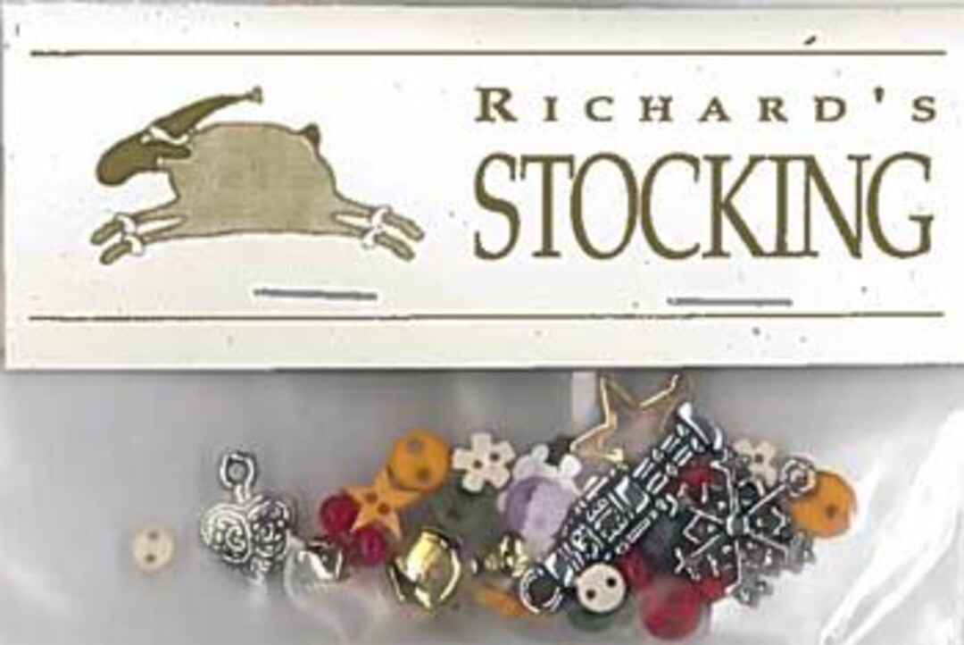 Shepherd's Bush Cross Stitch Pattern RICHARD'S Stocking CHARM PACK ...