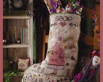 Shepherd's Bush Cross Stitch Pattern LULA'S STOCKING - Etsy