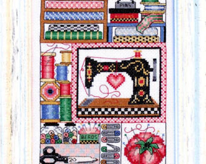 Bobbie G. Designs MY SEWING TREASURES Cross Stitch Pattern - Etsy