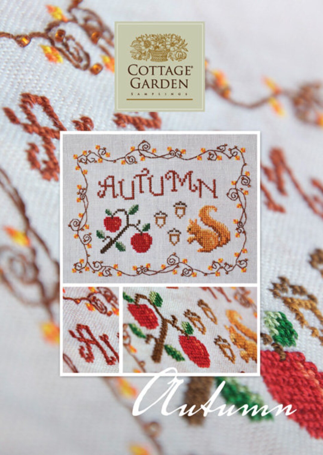 Cottage Garden Samplings Cross Stitch Pattern AUTUMN - Etsy