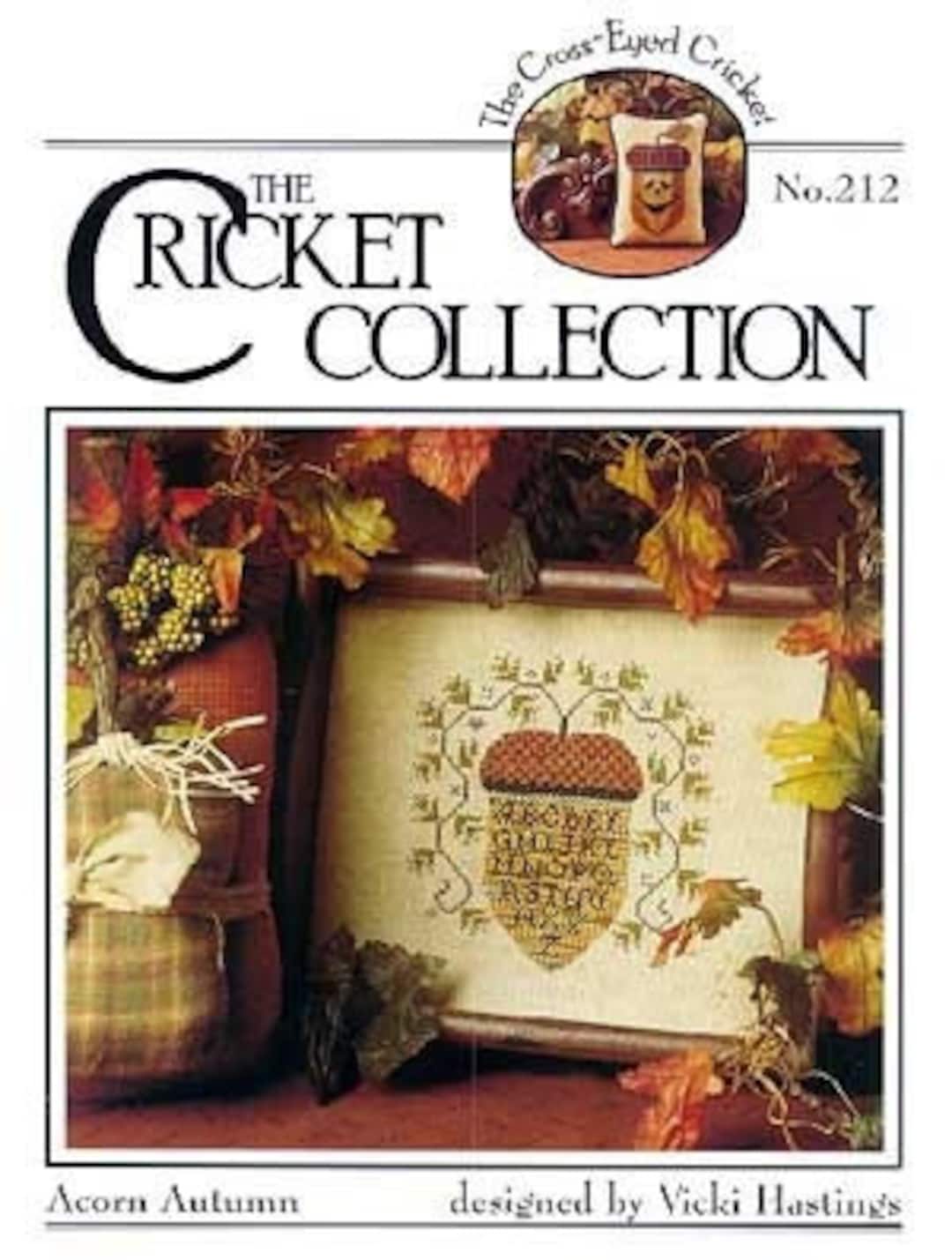 Cross Eyed Cricket ACORN AUTUMN Cross Stitch Pattern ~ Autumn Cross ...