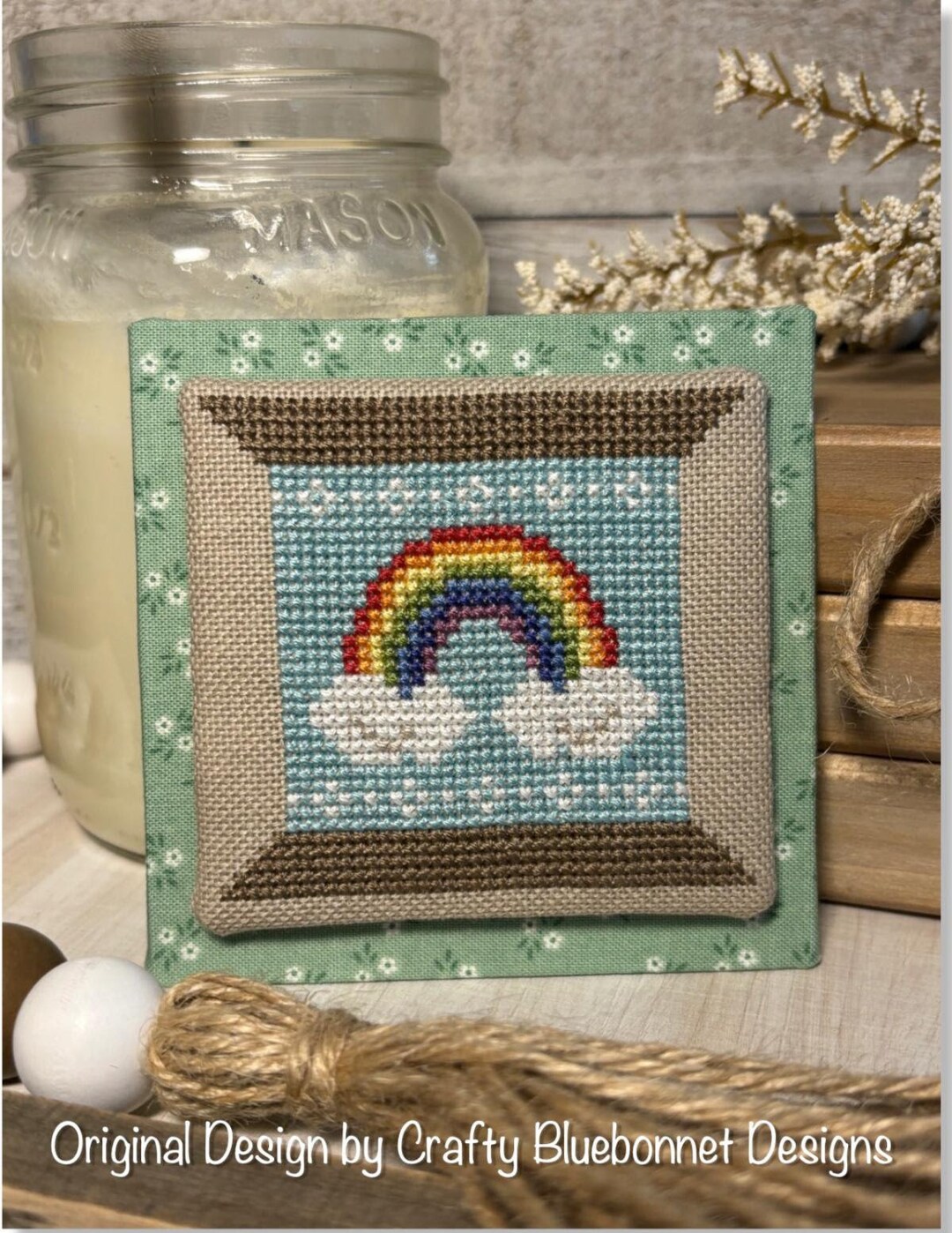 Rainbow Spool Cross Stitch Pattern ~ Counted Cross Stitch ~ Cross ...