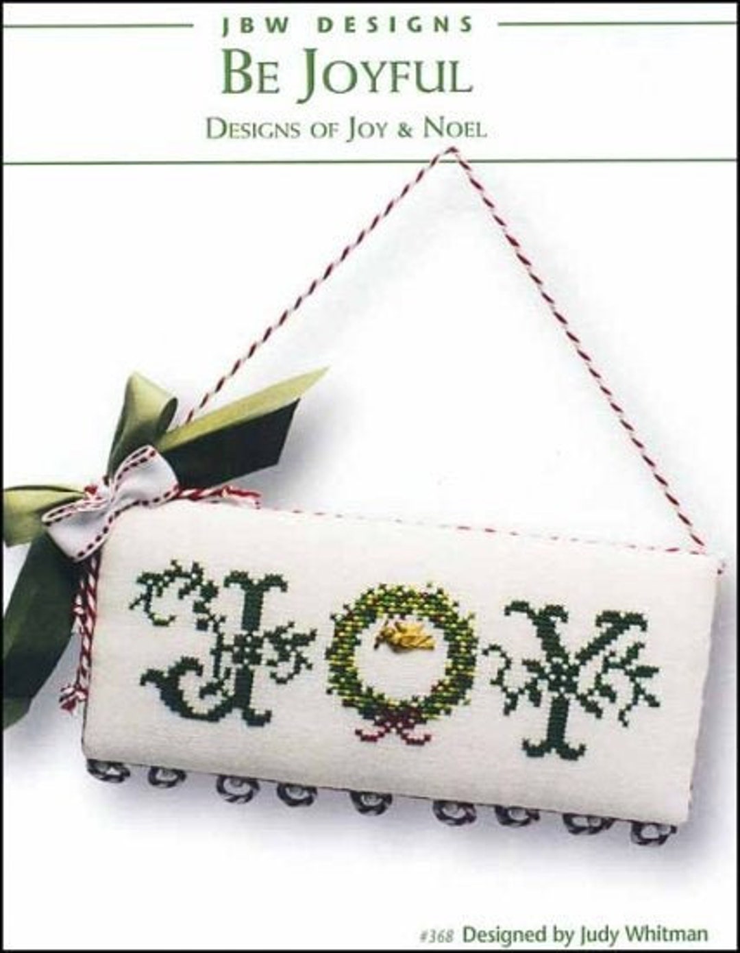 JBW Designs BE JOYFUL Cross Stitch Pattern - Christmas Cross Stitch - Etsy