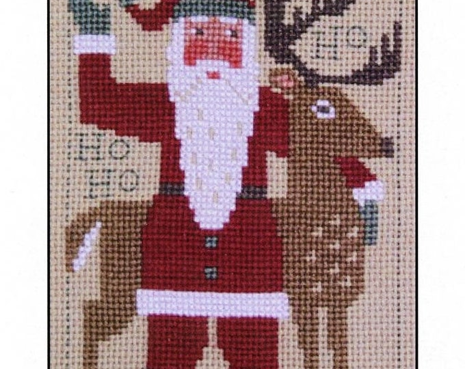 PRAIRIE SCHOOLER SANTA 2016 Cross Stitch Pattern - Etsy
