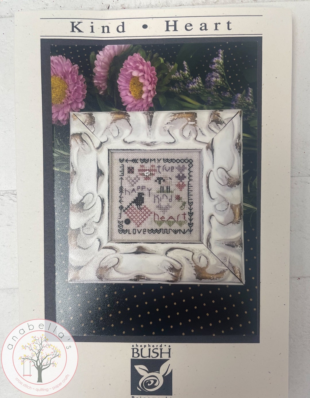 Shepherd's Bush KIND HEART Cross Stitch Pattern - Etsy