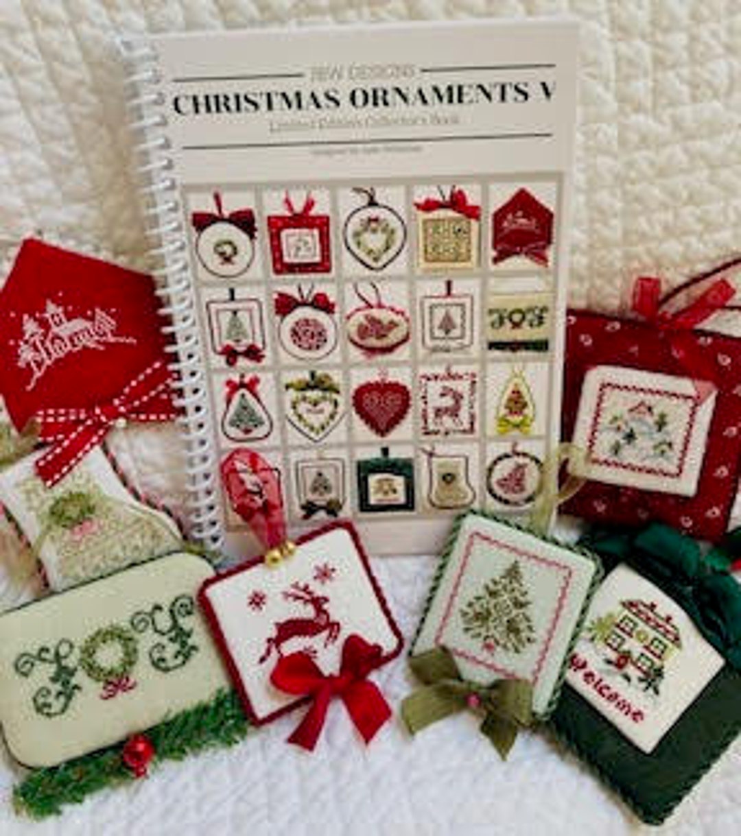 NEW JBW Designs Christmas Ornaments Book V Cross Stitch - Etsy