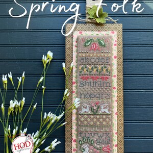 2024 Nashville Needlework Market - Hand on Design Spring Folk Cross ...