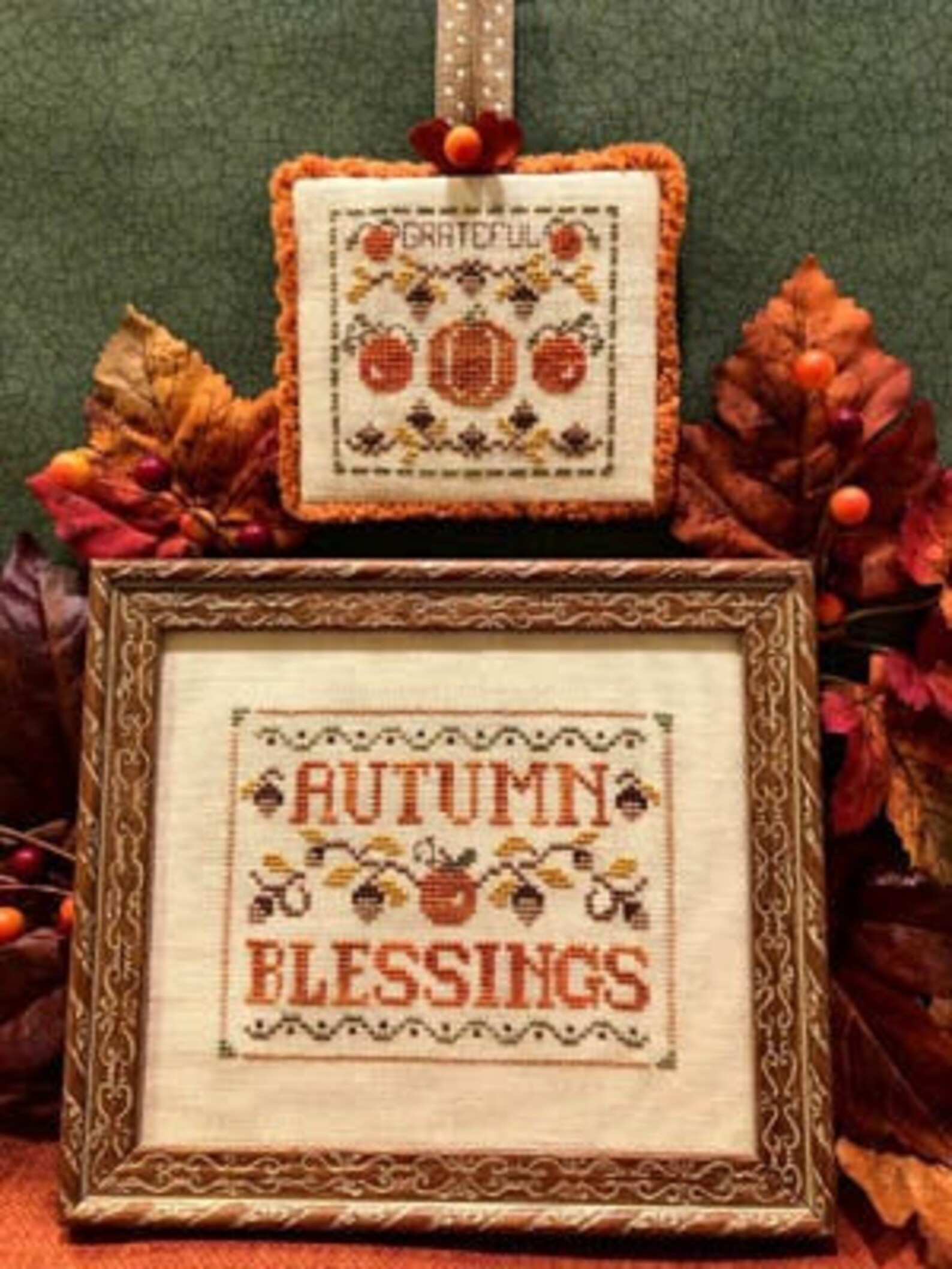 Scissor Tail Designs AUTUMN BLESSINGS - Cross Stitch Pattern - Autumn ...