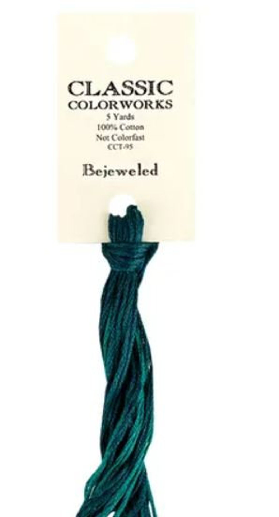 Classic Colorworks BEJEWELED CCT-095 Cross Stitch Floss ~ Embroidery ...