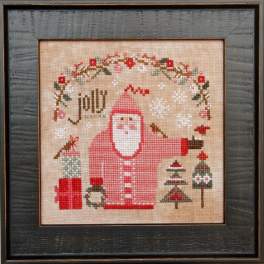 Heart in Hand ~ Wee Santa 2022 Cross Stitch Chart ~christmas Cross ...
