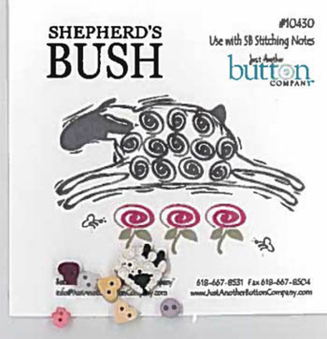 Shepherd's Bush STITCHING NOTES BUTTONS - Etsy