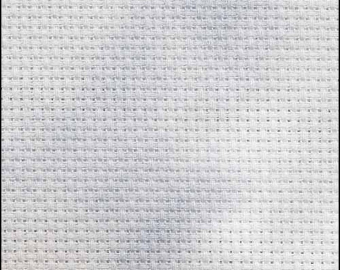 16 Count Gray Aida 18" X 27" Fabric by Fabric Flair ~ 16 Count Cross ...