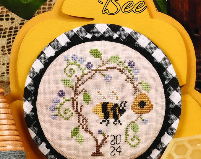 2024 Nashville Needlework Market - Jeannette Douglas Chubby Bee Cross ...