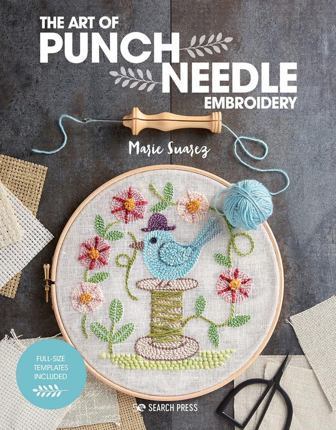 NEW! the Art of Punch Needle Embroidery Book ~ Learn How to Punch ...