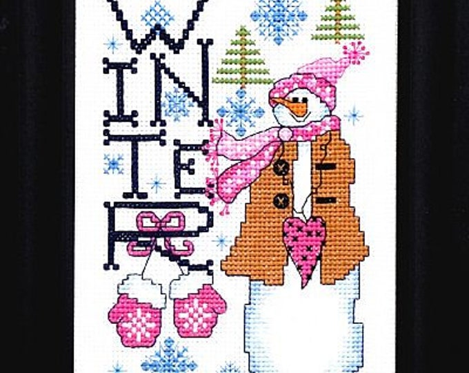 Bobbie G. Designs WINTER Cross Stitch Pattern - Etsy
