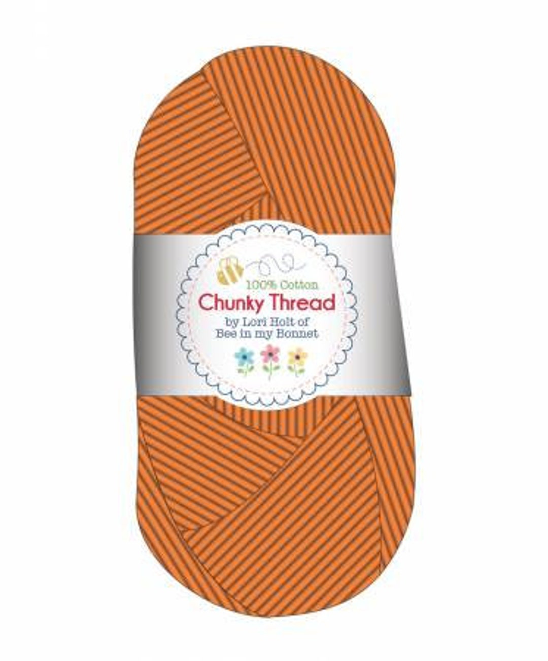 Lori Holt CHUNKY THREAD PUMPKIN ~ Lori Holt Chunky Crochet Thread ...