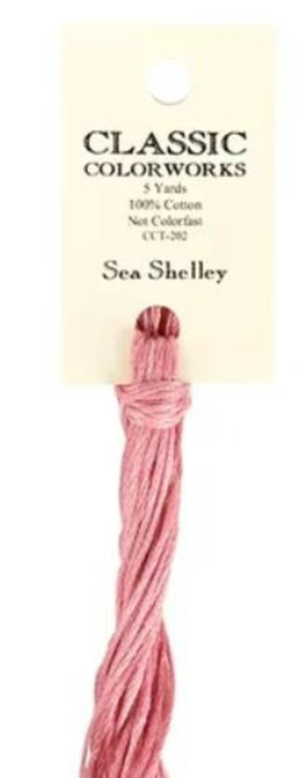 Classic Colorworks SEA SHELLEY CCT-202 Cross Stitch Floss ~ Embroidery ...