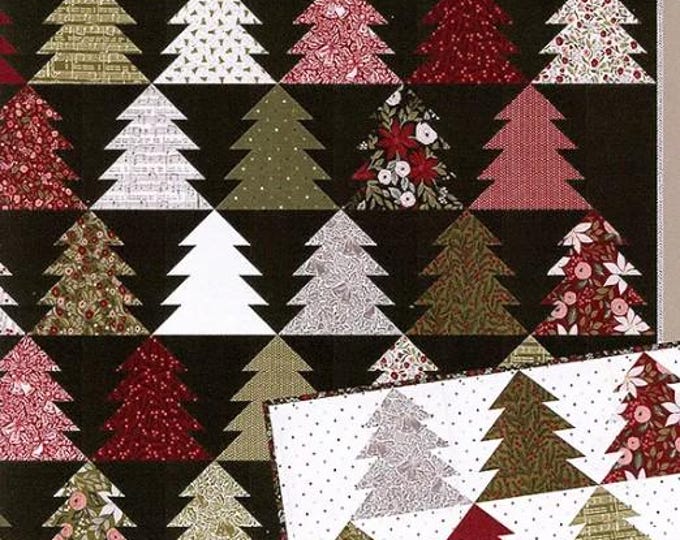 NEW! Berry & Pine by Lella Boutique Berry and Pines Fir Tree Lane Quilt ...