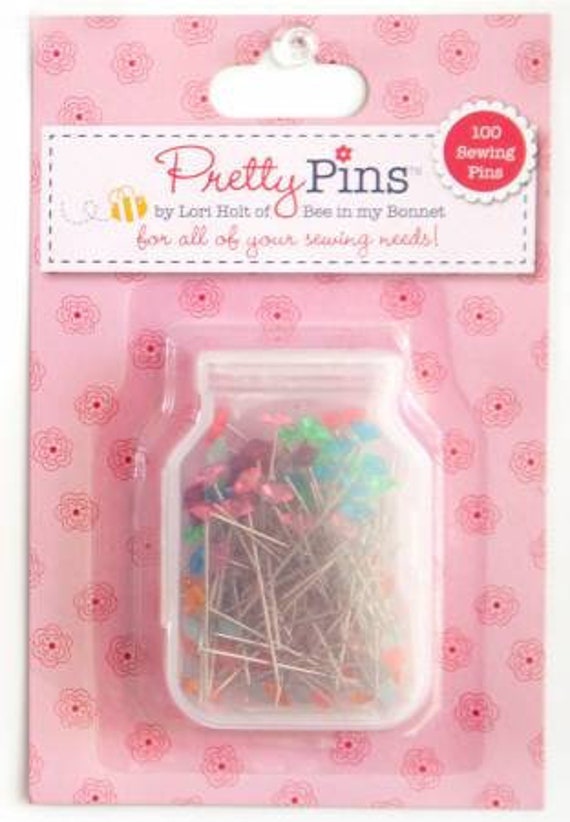 Lori Holt PRETTY PINS Sewing Pins Box of 100 - Etsy