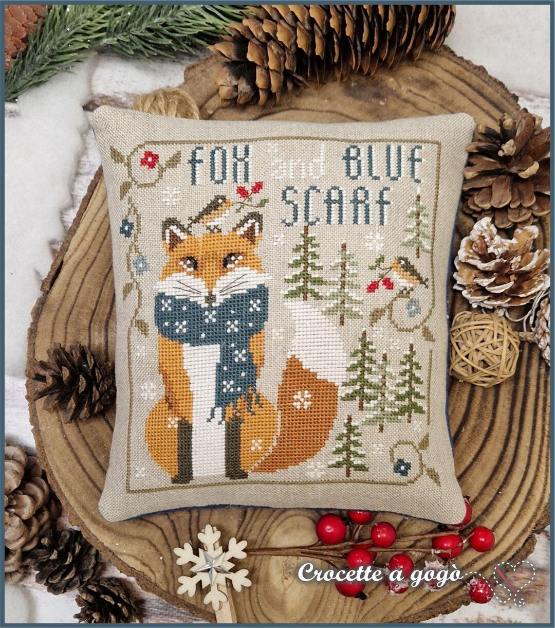 Crocette a Gogò THE LITTLE FOX Cross Stitch Pattern - New Cross Stitch ...