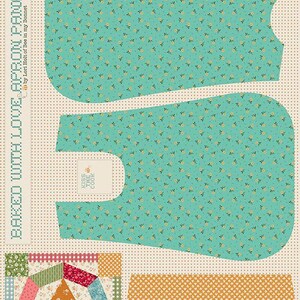 PRE-ORDER Lori Holt Baked With Love Apron Panel #2 ~ Riley Blake ...