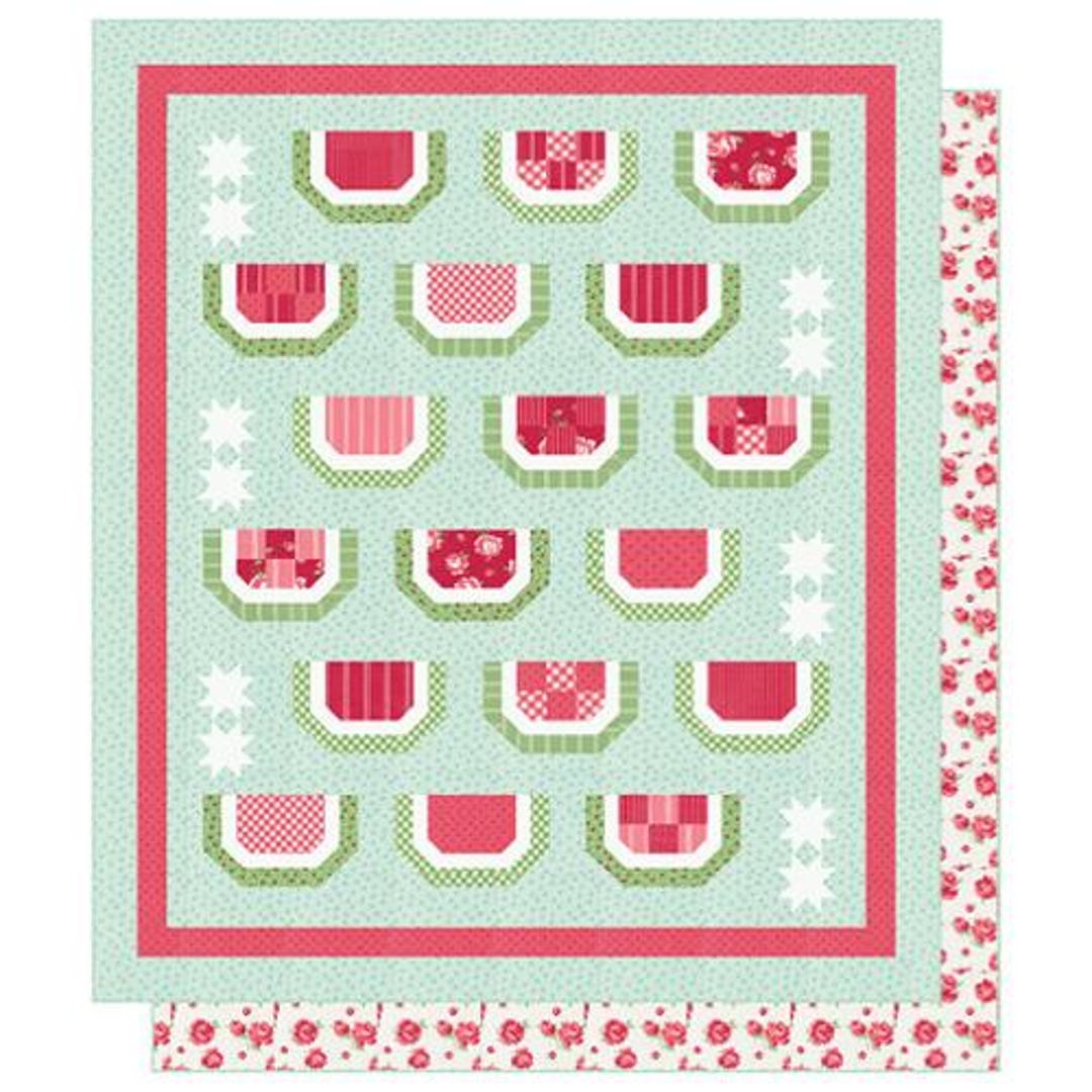 SALE ~ Summer Quilt Kit ~ Camille Roskelley Summertime Watermelon ...