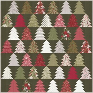 NEW! Berry & Pine by Lella Boutique Berry and Pines Fir Tree Lane Quilt ...
