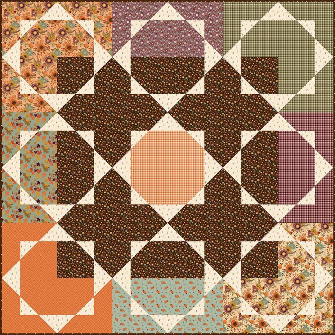 Sandy Gervais Changing Colors Quilt Pattern ~ Sandy Gervais Fabric ...