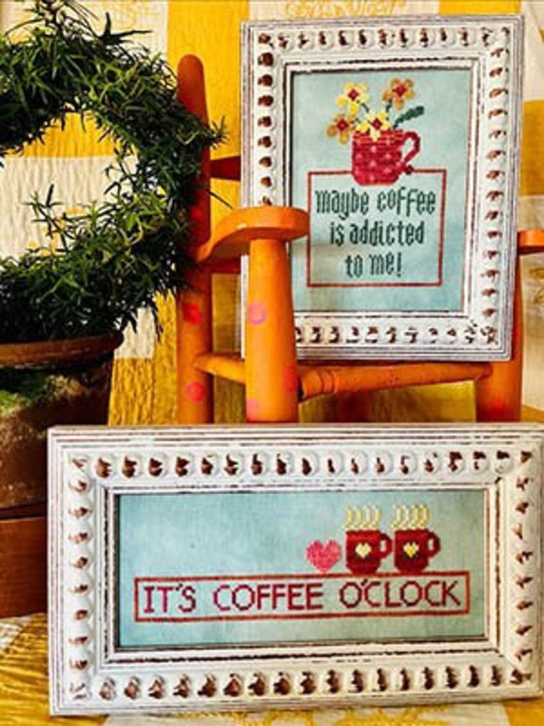 Amy Bruecken Designs Coffee Cross Stitch Pattern ~ New Cross Stitch ...