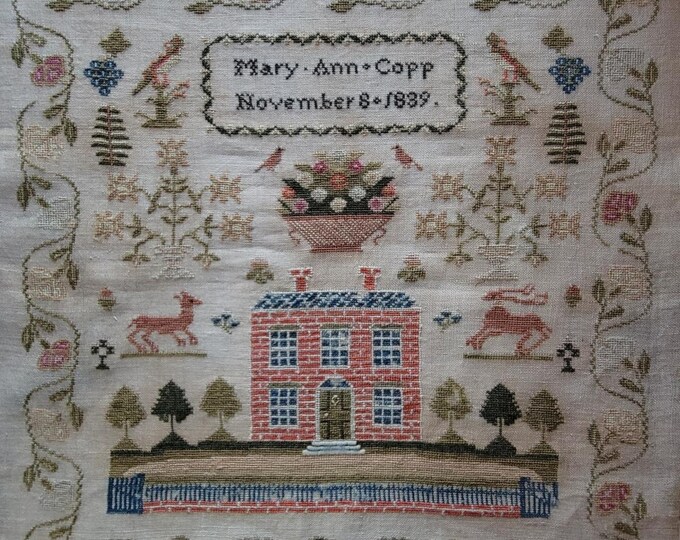2023 Nashville Market Brenda Gervais Mary Ann Copp 1839 Cross Stitch ...