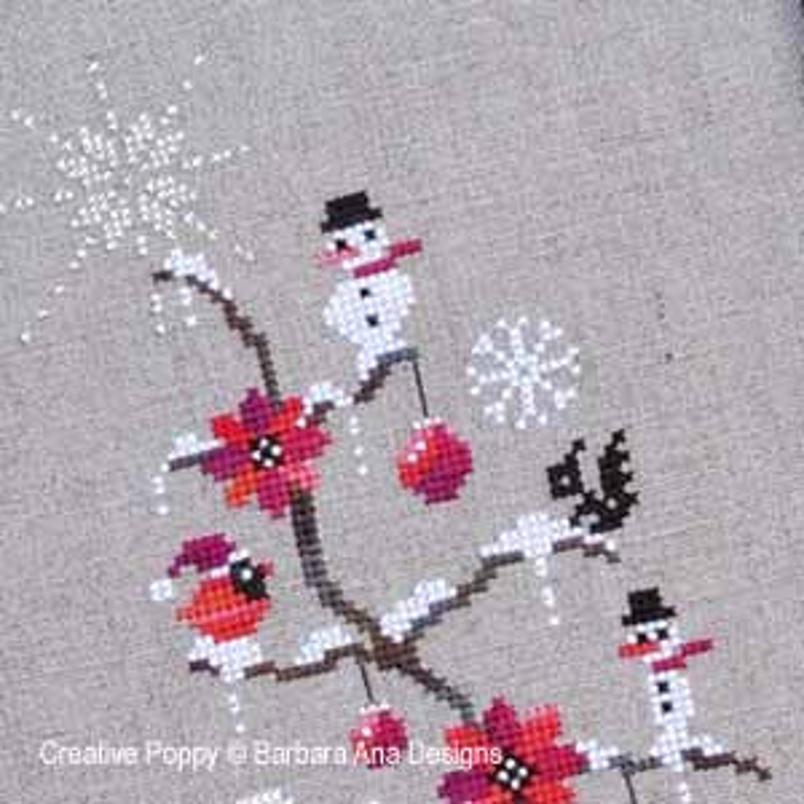 Barbara Ana Designs O CHRISTMAS TREE Cross Stitch Pattern - Etsy