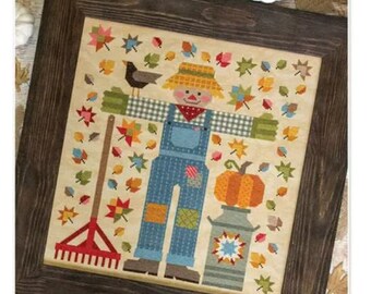 The Quilted Scarecrow Quilt Kit by Bee in My Bonnet Co for Lori Holt - Etsy
