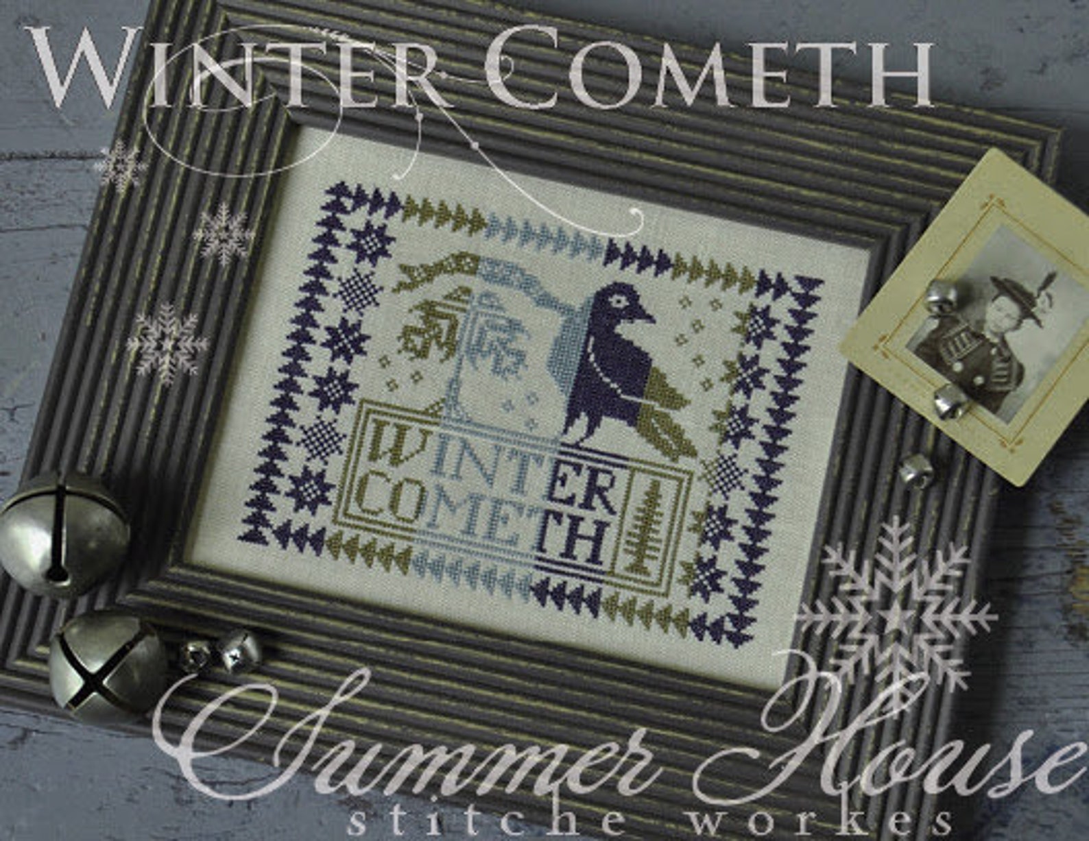 Summer House Stitche Workes Winter Cometh Cross Stitch Pattern | Etsy