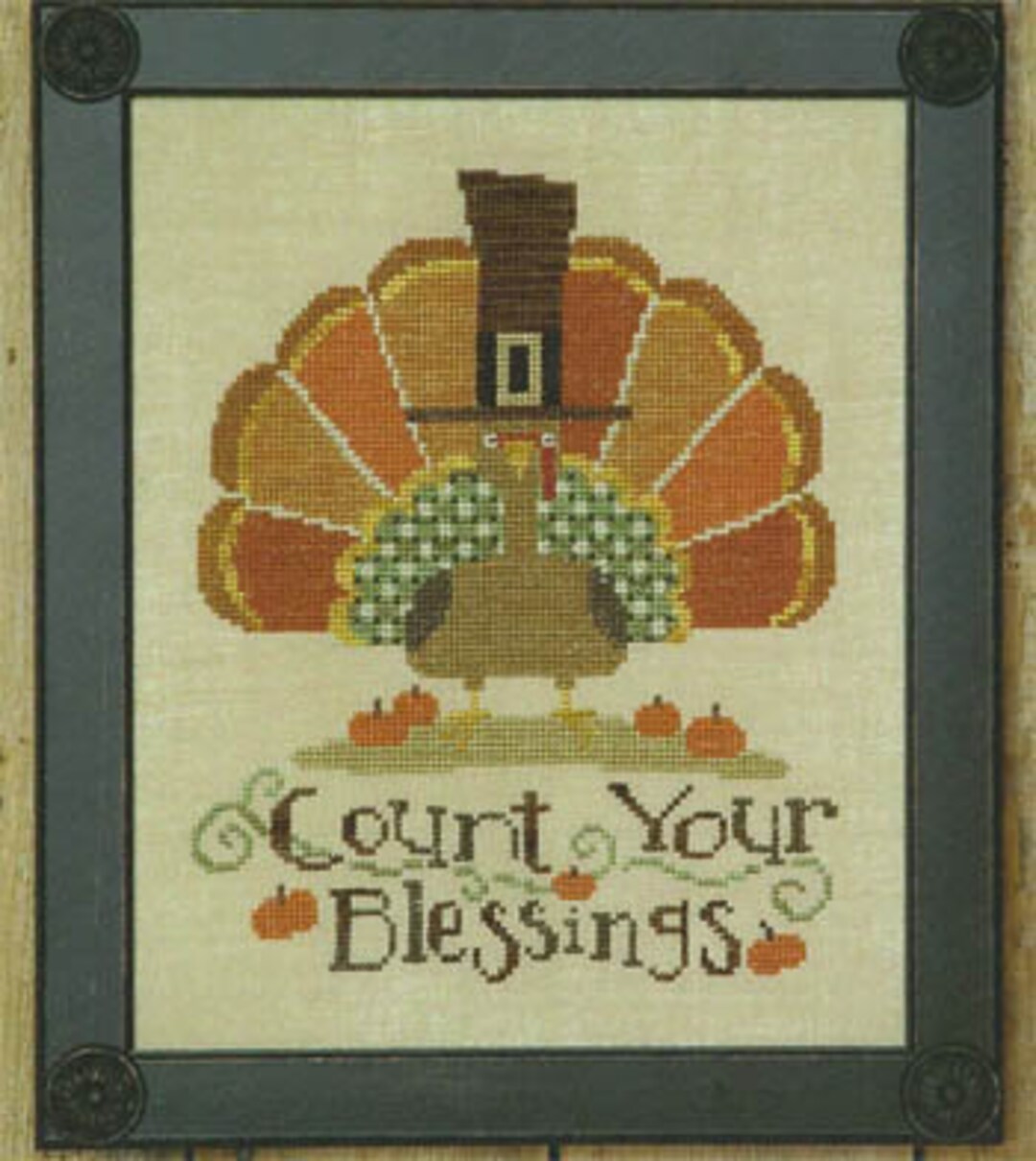 Bent Creek UBER TURKEY Cross Stitch Pattern ~ Bent Creek Cross Stitch ...