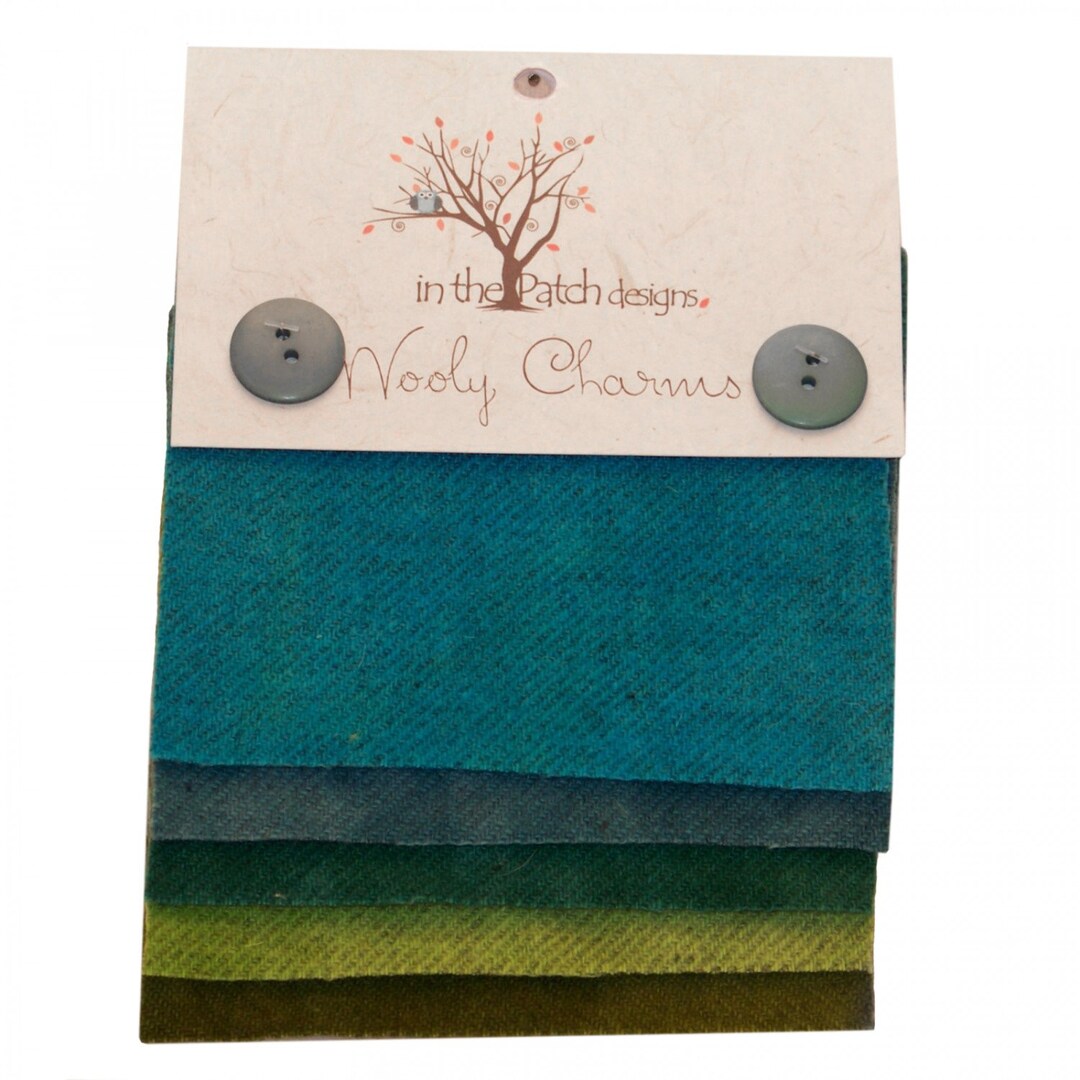 In the Patch Designs ~ Wooly Charms Irish 5ct ~ 5" X 5" ~ Wool Charm ...