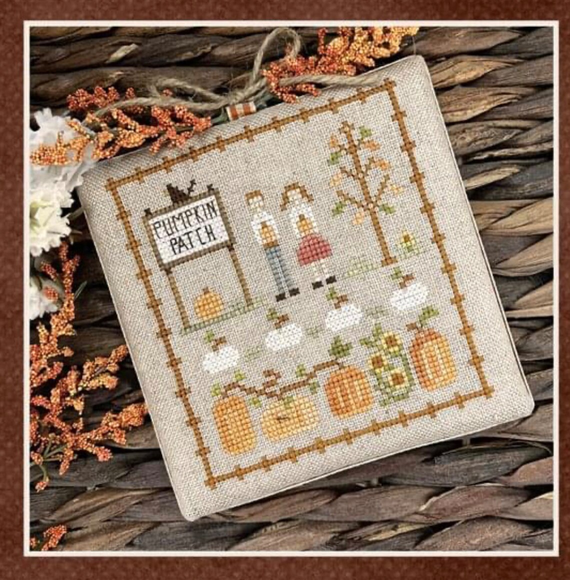 Little House Needleworks FALL ON the FARM Part 7 Pumpkin Patch - Etsy