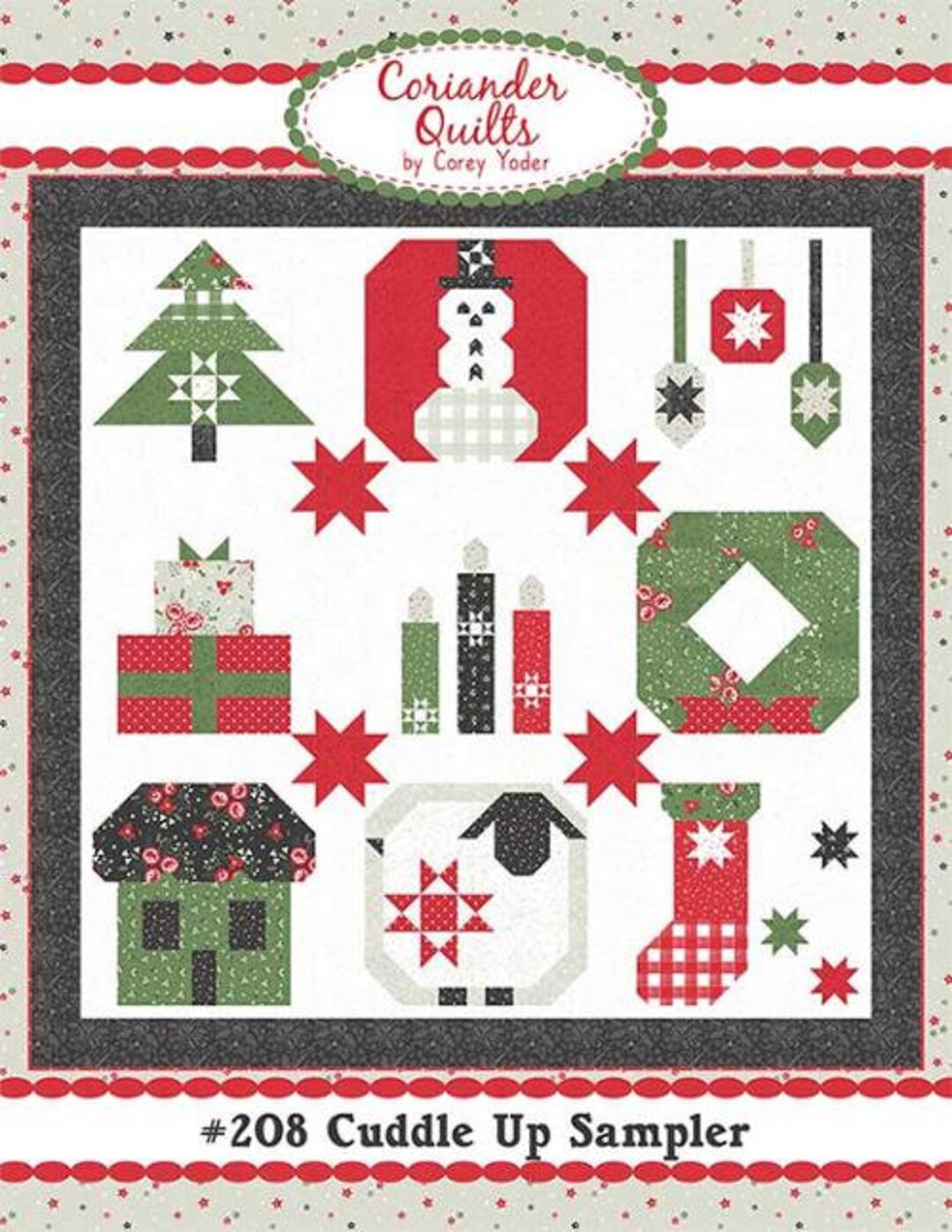 Moda Fabrics CUDDLE UP SAMPLER Pattern - Corey Yoder - Coriander Quilts ...
