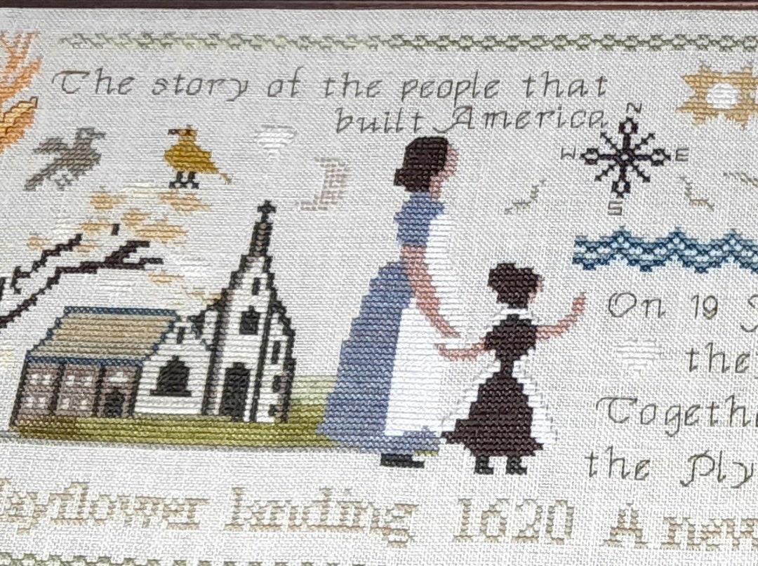 Samplers Primitives MAYFLOWER PDF Cross Stitch Pattern ~samplers ...