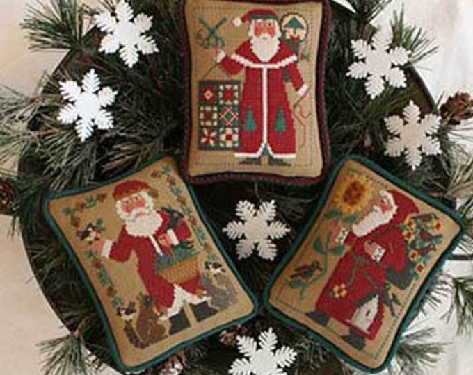 The Prairie Schooler Santa's Revisited (1990, 1994, 2005) Cross Stitch ...