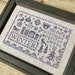 Blueberry Ridge Designs Sampler Seasons Winter Cross Stitch Pattern ...