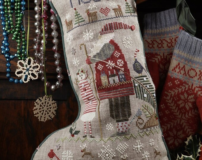 Shepherd's Bush Cross Stitch Pattern HECTOR'S STOCKING 2022 Shepherd's ...